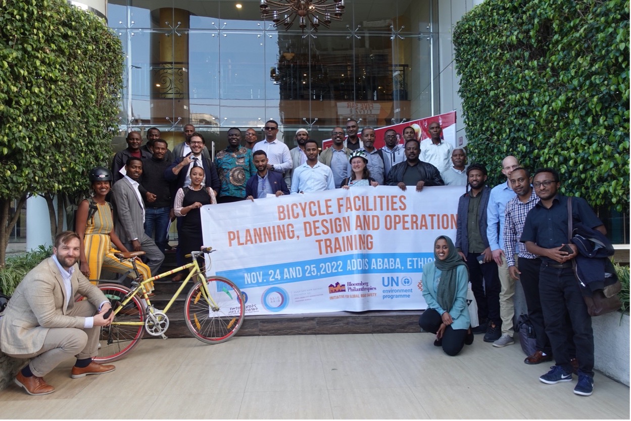 Wheeling towards a slow-but-safe cycling network in Addis Ababa - Mobycon