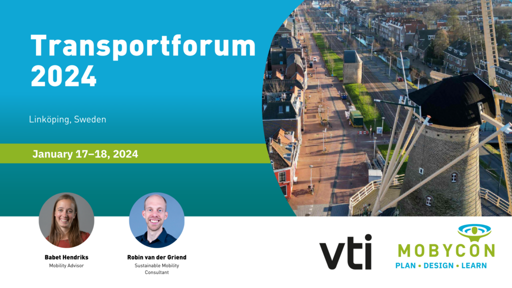 Mobycon at Transportforum 2024 - Mobycon